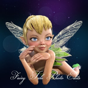Tink Fairy Digital Overlays, Tinkerbell, Digital Fairies, Scrapbook ...