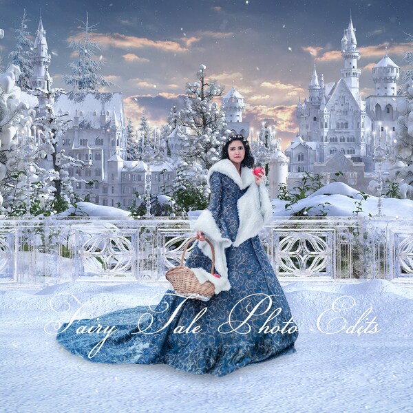 Frozen Backdrop - Etsy