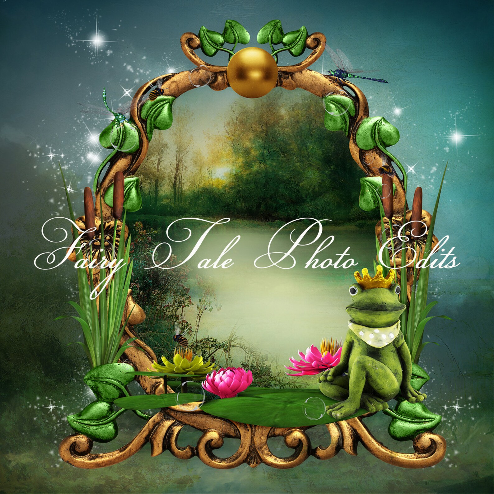 Fairy Tale Story Digital Backdrop Set Vol 2 With Frame - Etsy