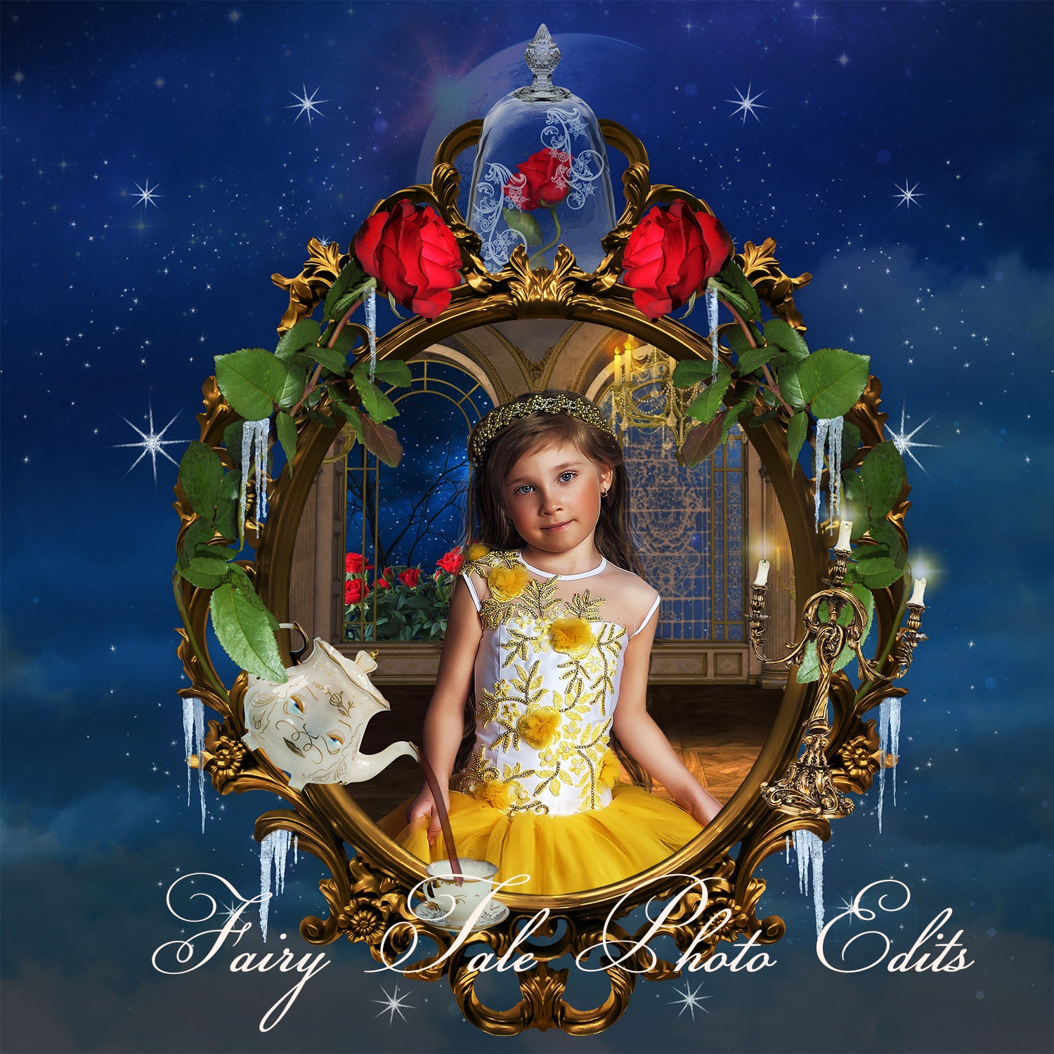 Fairy Tale Story Digital Backdrop Set Vol 2 With Frame - Etsy UK