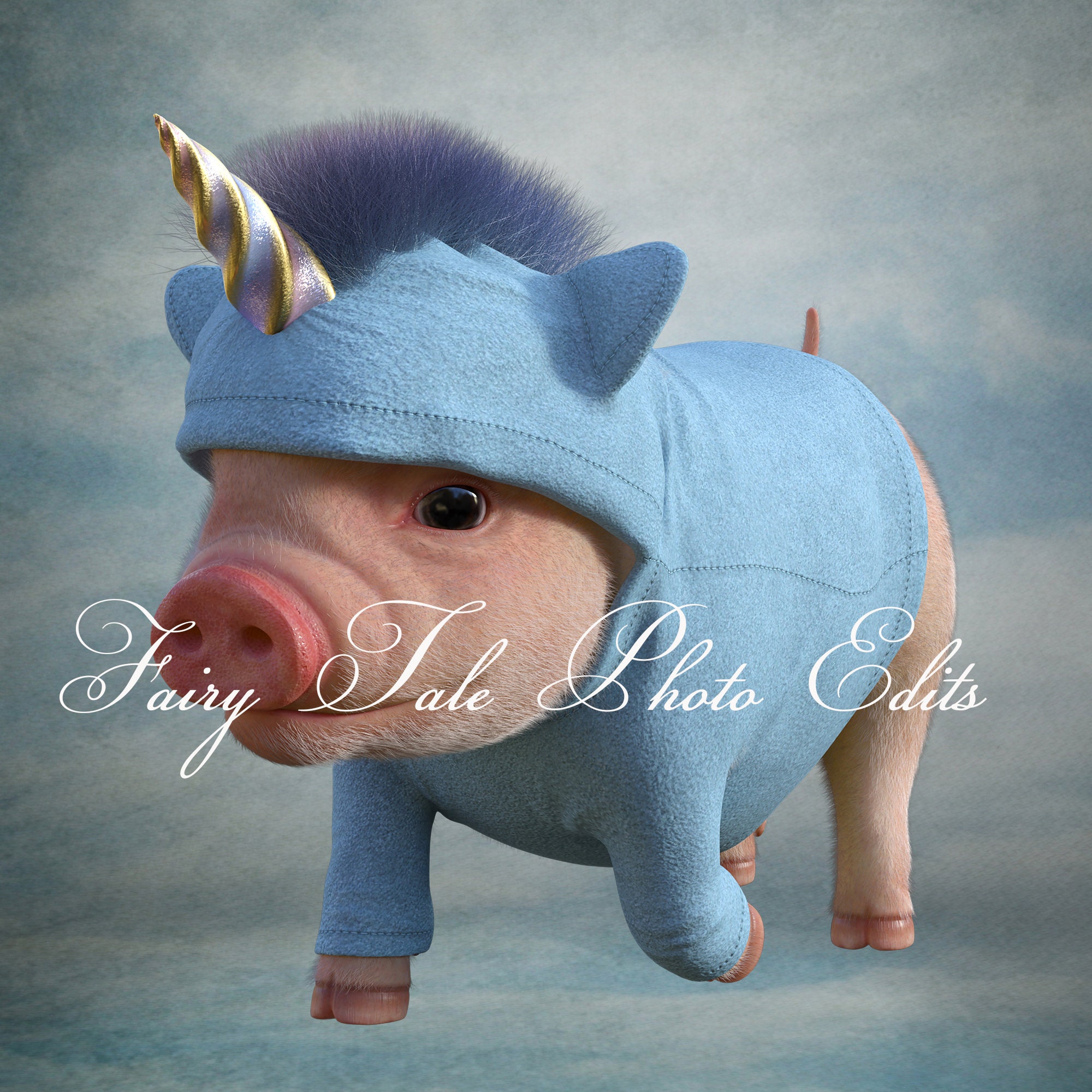 Piglet Overlays Digital Overlays Photoshop Overlays Animal - Etsy