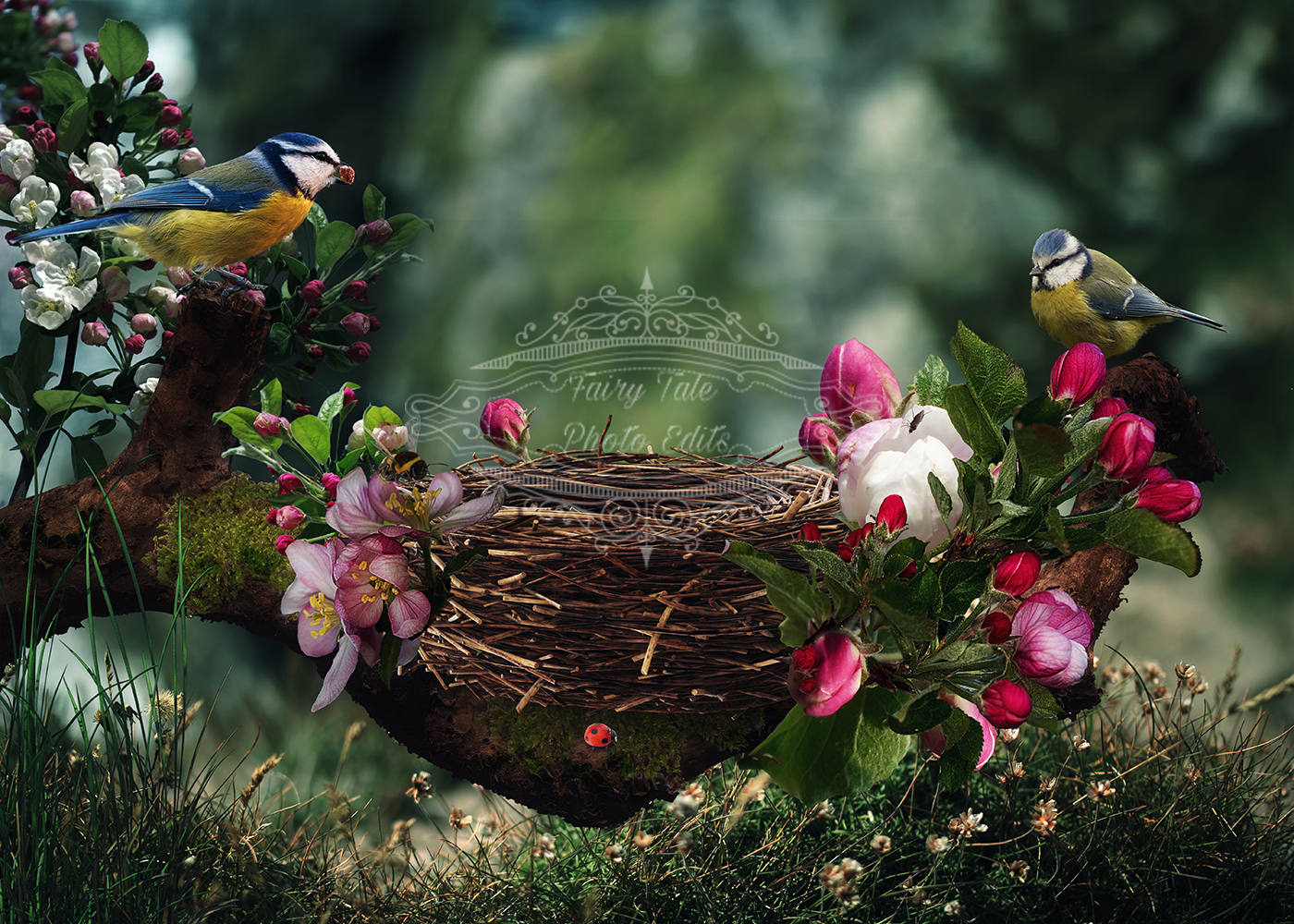 Fairy Nest Digital Backdrop Digital Background New Born - Etsy UK