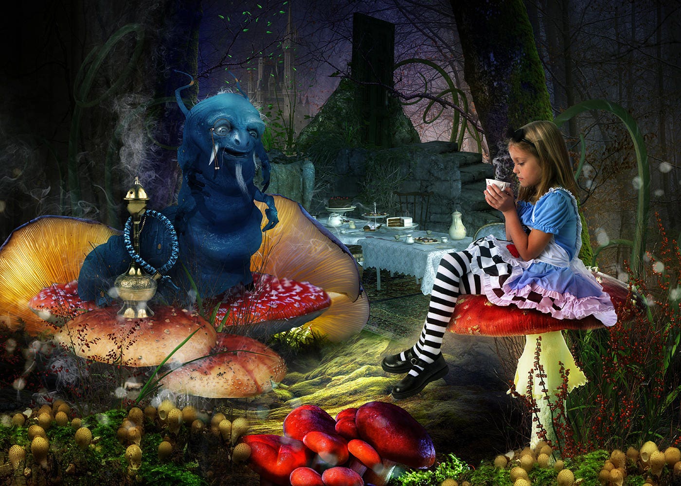 Custom Fairy Tale Portrait Child Fairy Tale Art Fairy Tale | Etsy