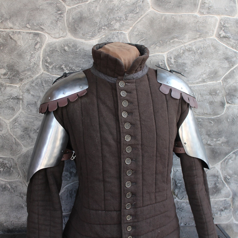 Tempered Spring Steel Shoulder Guards and Rerebraces - Etsy