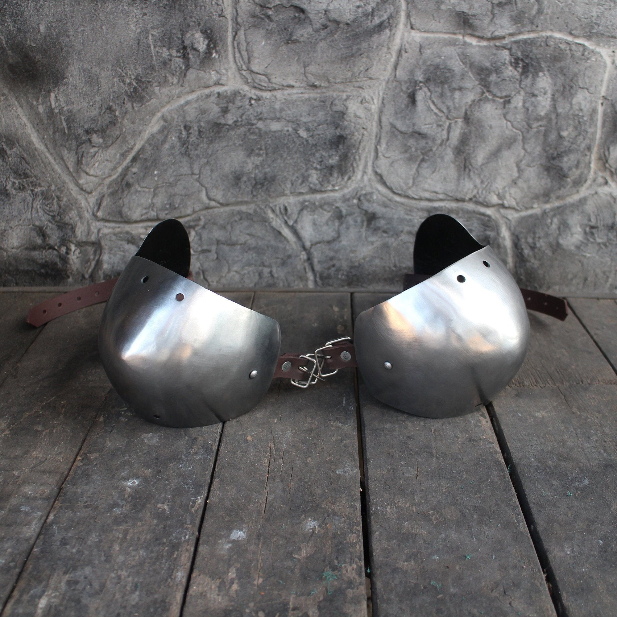 Tempered Spring Steel Elbow/knee Cops - Etsy