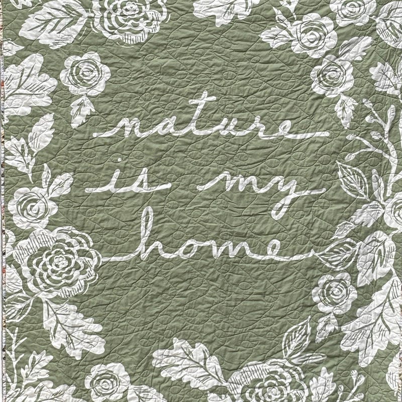 Nature Quilt - Etsy