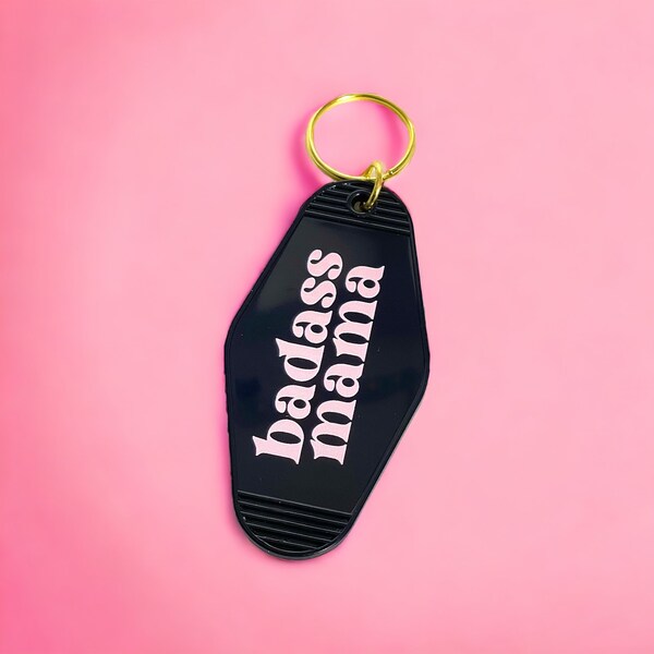 Badass Keychain - Etsy