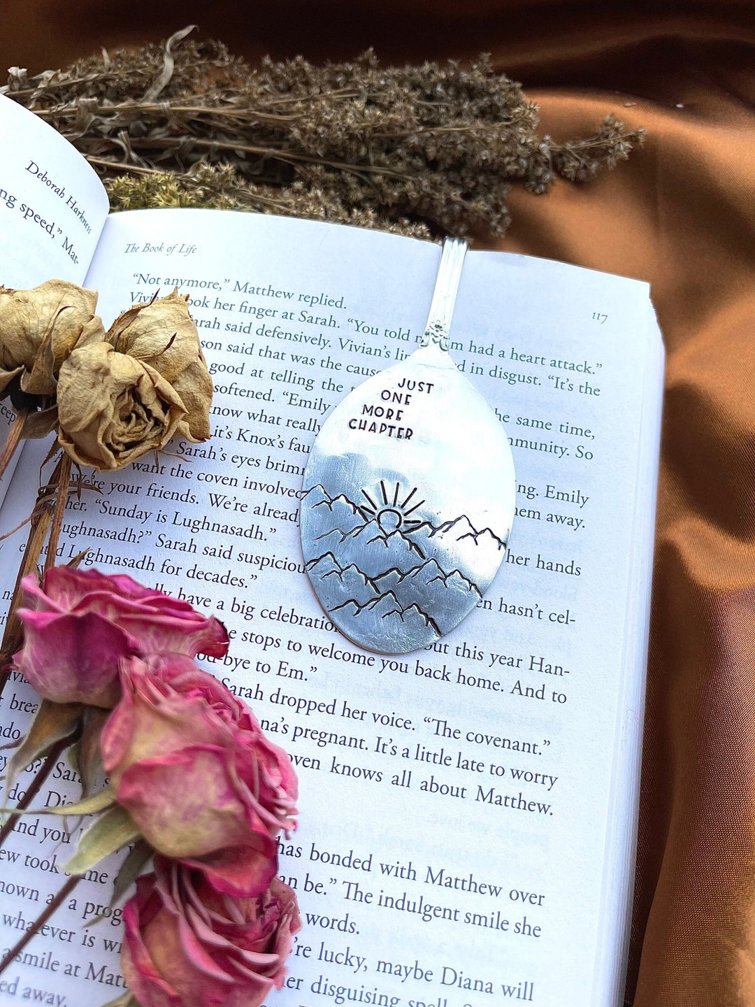 Vintage Spoon Bookmark, Book Lover Gift, Reader Gift, Book Club Gift ...
