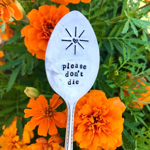 Plant Marker Water Me Planter Pot Marker Garden Gifts - Etsy