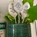 Plant Marker, Water Me, Planter Pot Marker, Garden Gifts, Gardening ...