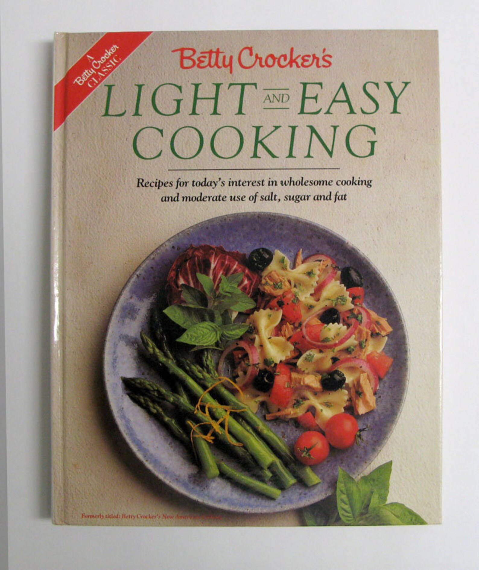 COOKBOOK 1990 Light and Easy Cook Book BETTY CROCKER Vintage Culinary ...