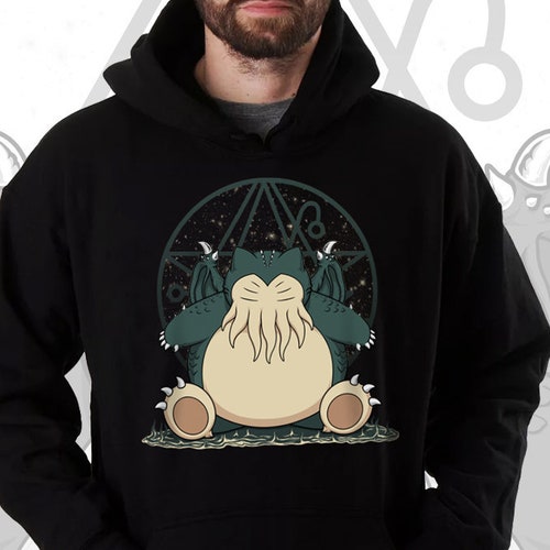 Snorthulhu Lovecraft Cthulhu Sigil Kawaii Sleepy Monster | Etsy
