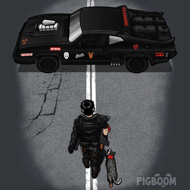 Mad Warrior Mad Max Anime Mashup Classic Post Apocalyptic - Etsy