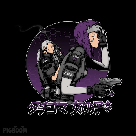 Tachi-tank Girl Cyberpunk Sci-fi Tank Girl Parody Anime - Etsy