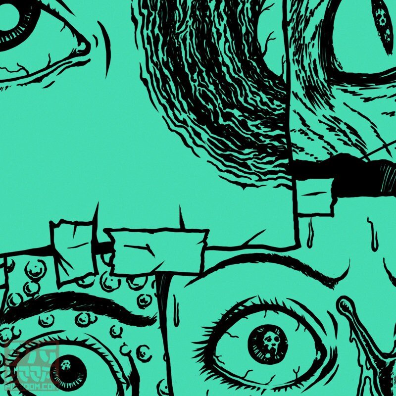 Eyes of Horror - Japanese Gore Aesthetics Horror Manga Scary Dark Anime ...