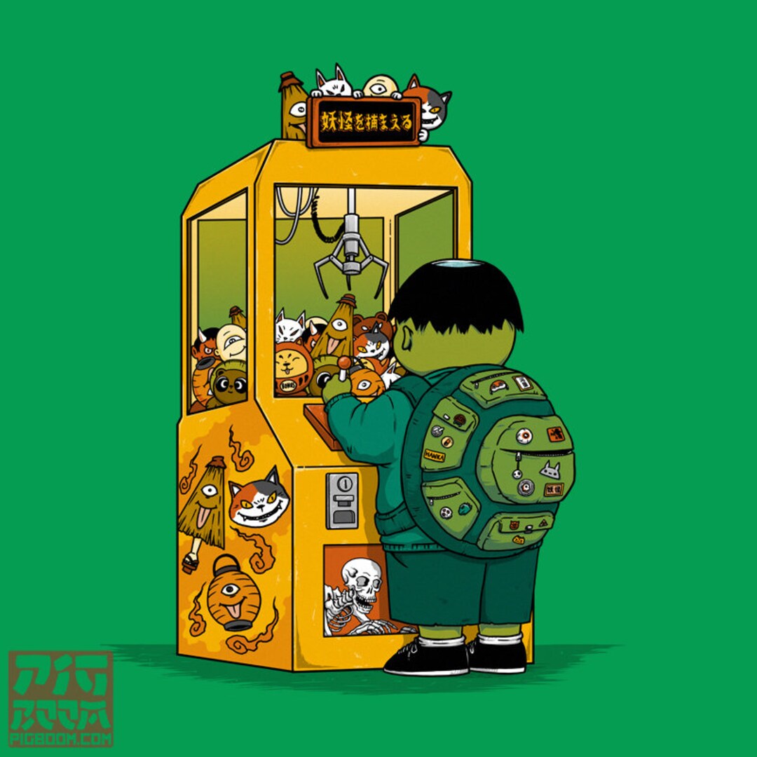 Yokai Claw Machine Champ Kappa River Youkai Japanese Toy Crane Japan ...