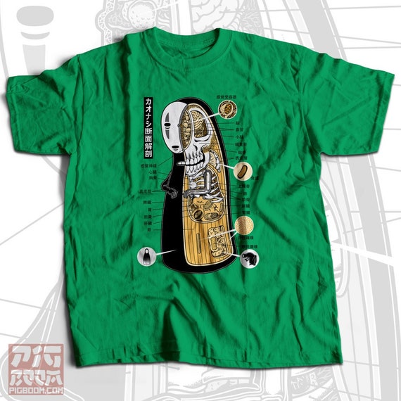 Faceless Spirit Cross-section Anatomy Japanese Spirit - Etsy