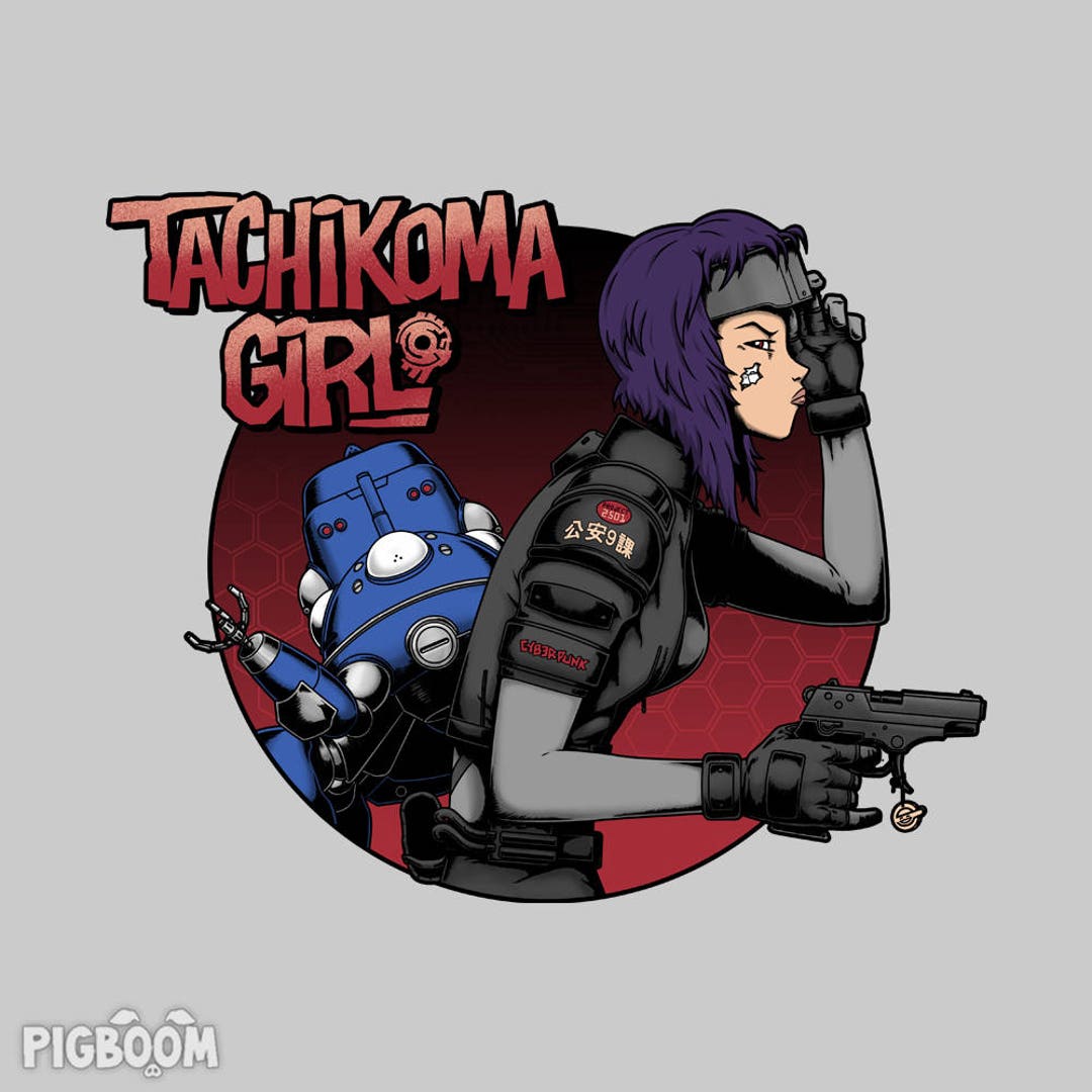 Tachi-girl 01 - Cyberpunk Sci-fi | Gits Tank Girl | Anime Comics Parody ...
