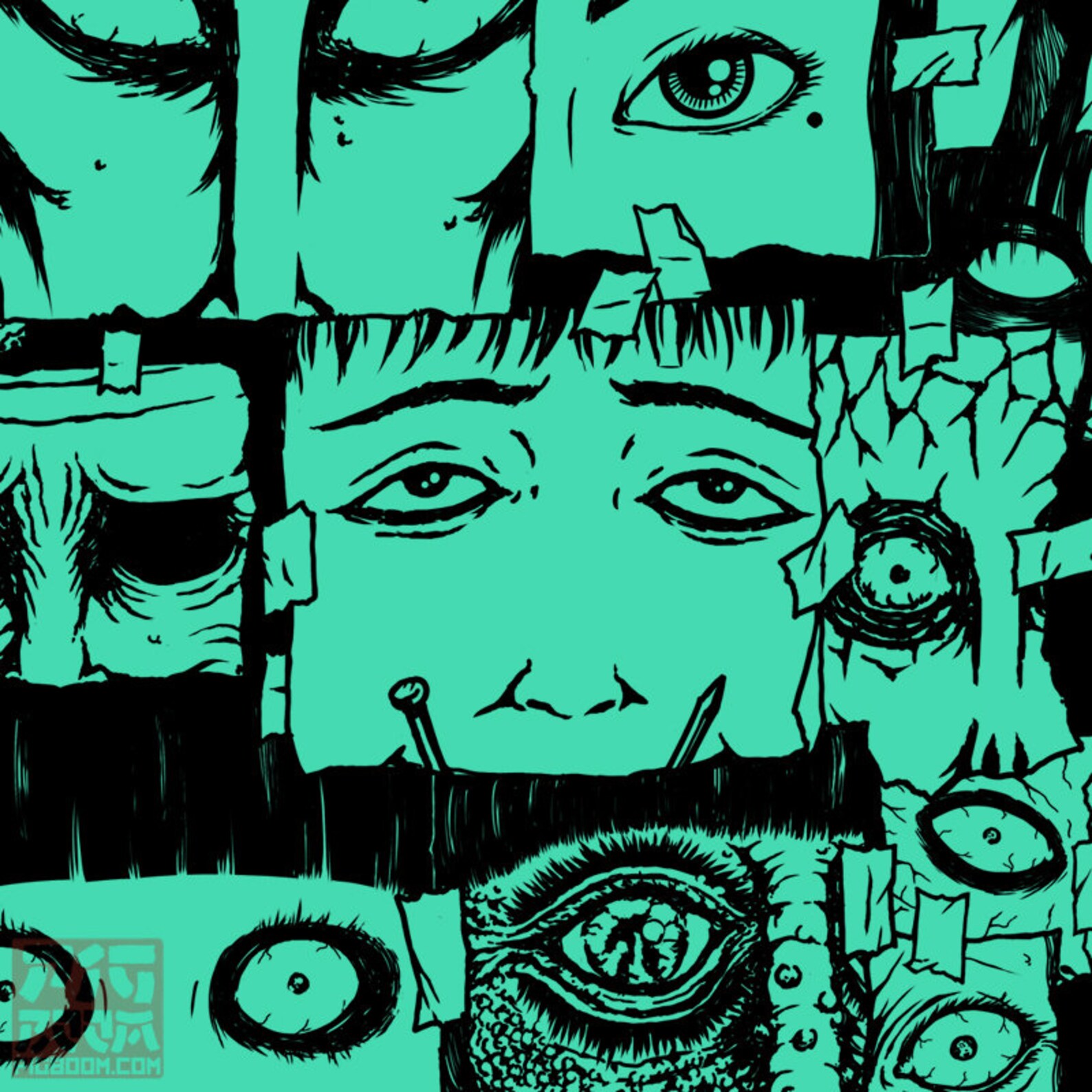 Eyes of Horror - Japanese Gore Aesthetics Horror Manga Scary Dark Anime ...