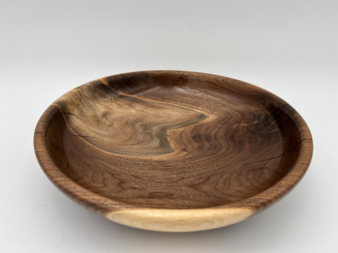 12 Inch Walnut Bowl - Etsy