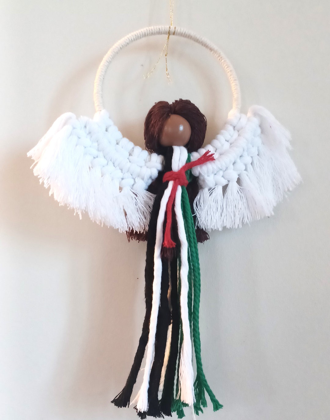 Gaza Macrame Hoop Angel Proceeds to Unicef Ireland Gaza Crisis ...