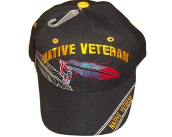 Native Veteran Hat - Etsy