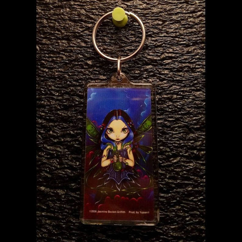 Big Eyed Fairy Fantasy Key Chain Acrylic Keychain - Etsy