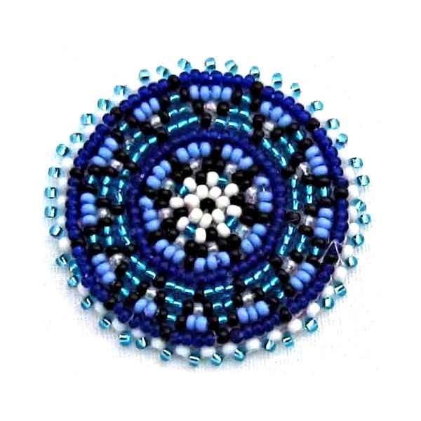 Beaded Medallion - Etsy