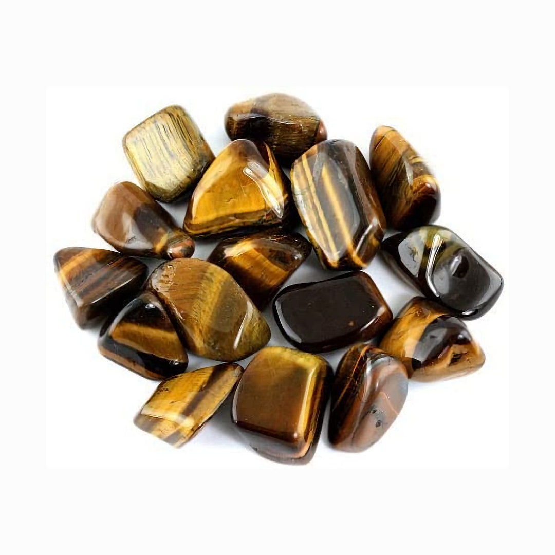Tumbled Tiger Eye Healing Stone, Rocks and Minerals - Etsy