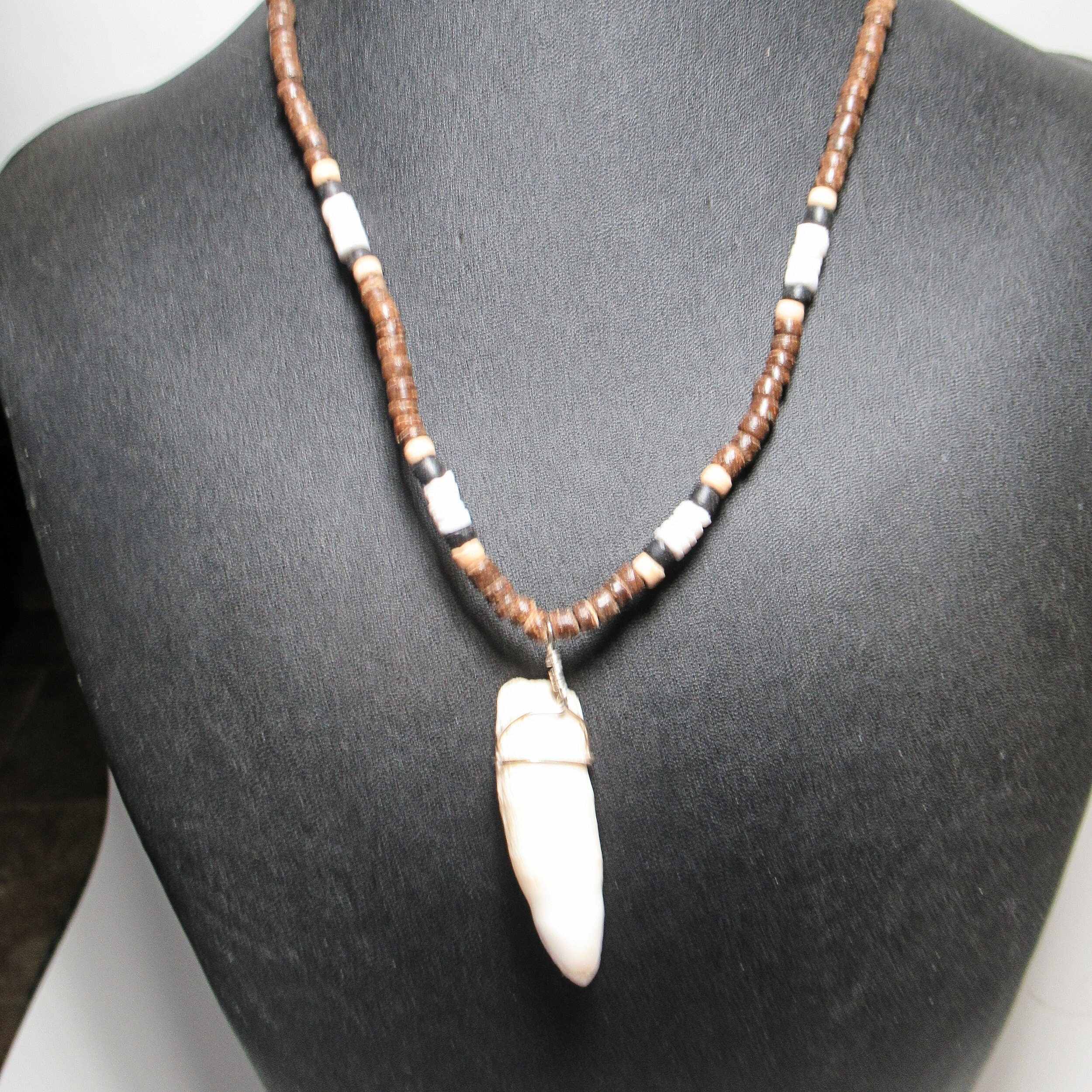 Alligator Tooth Necklace For Men
