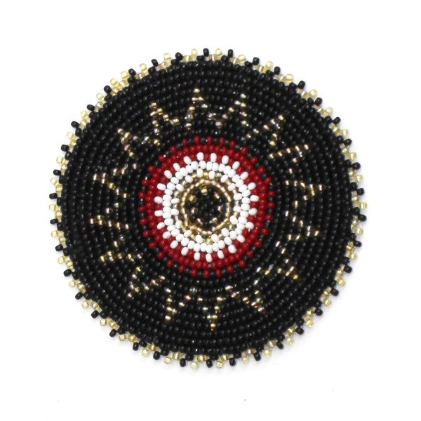Beaded Medallion - Etsy