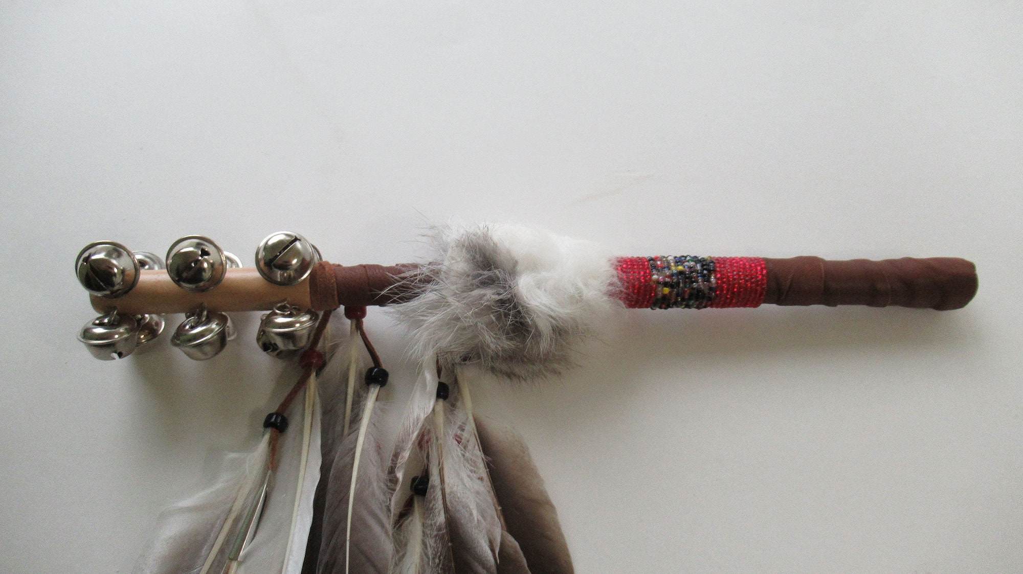 12 Bell Shaker Rattle Native American Ceremonial Rattle | Etsy