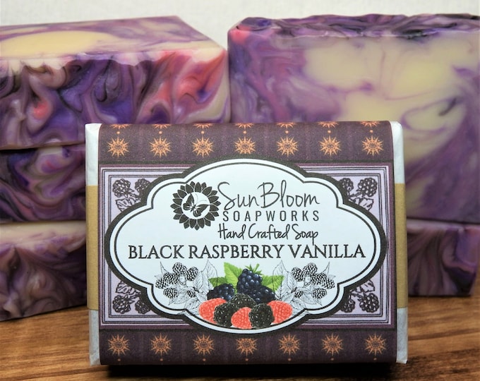 Black Raspberry Vanilla Soap - Etsy