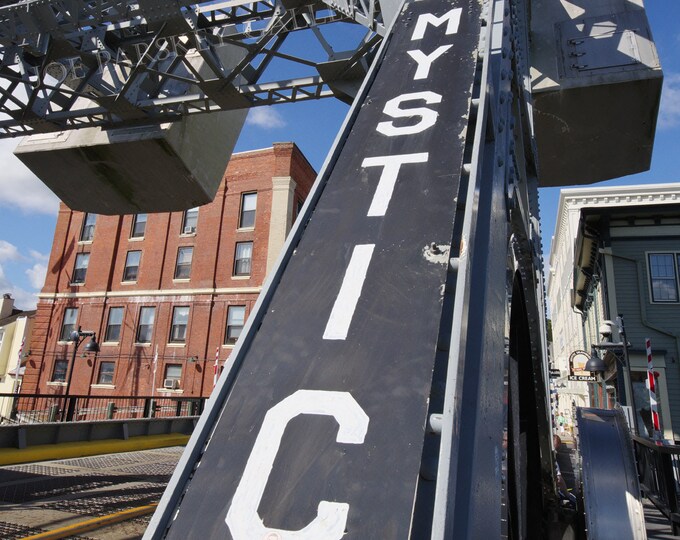 On the Mystic Drawbridge, Mystic, Connecticut, Landmarks, River Bridges ...