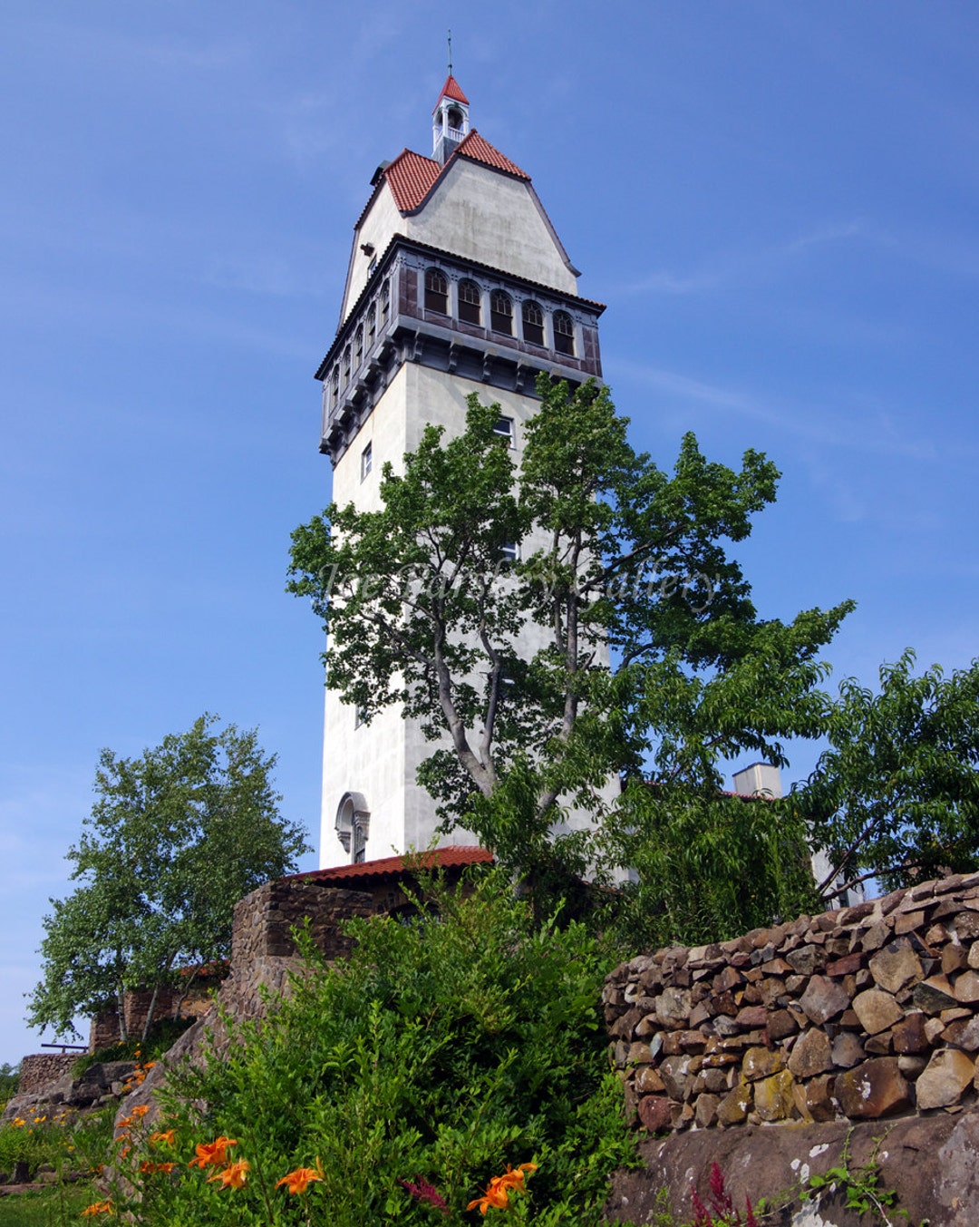 Heublein Tower Art Print, Connecticut Landmark, Talcott Mountain - Etsy