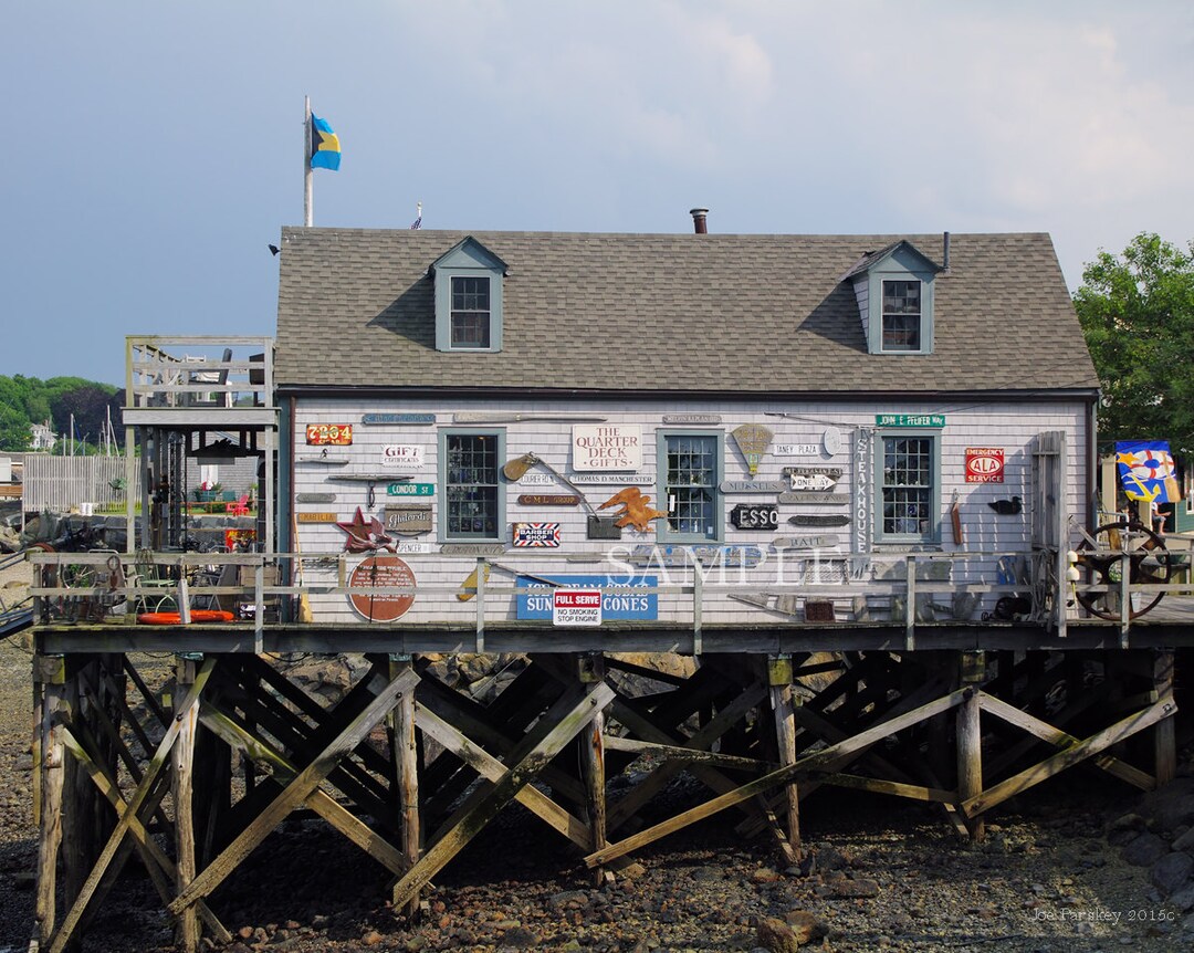 Scituate MA Quarterdeck Art Photo, Nautical Home Decor, Archival Print ...
