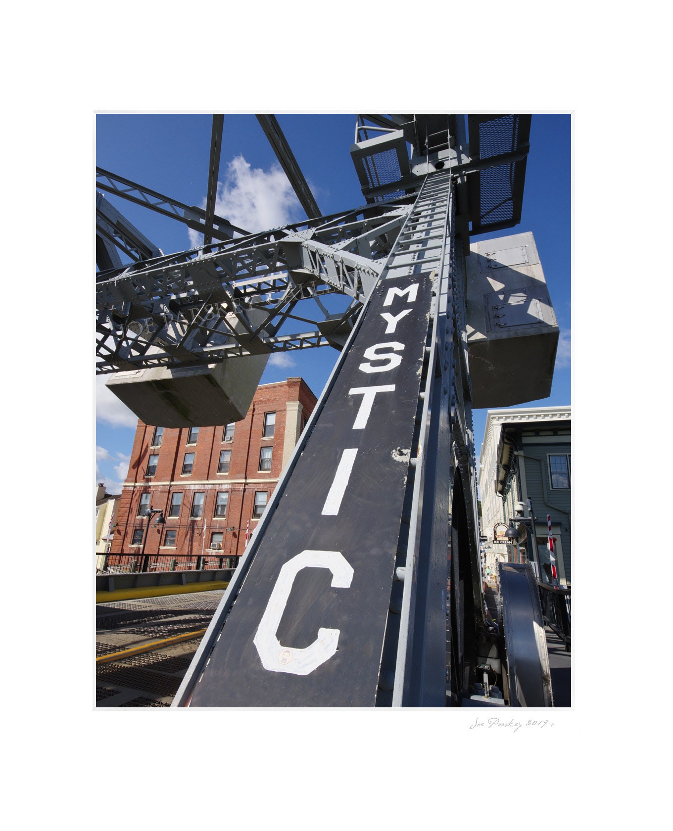 On the Mystic Drawbridge, Mystic, Connecticut, Landmarks, River Bridges ...