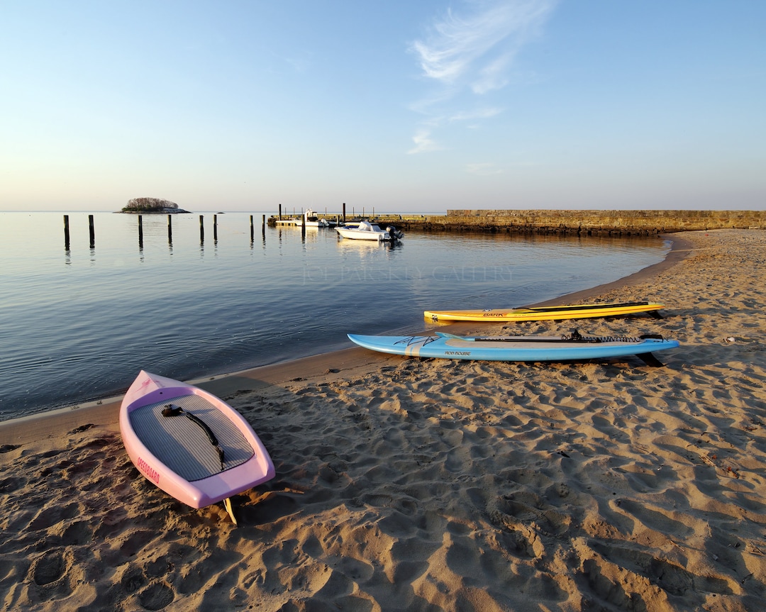 Daybreak at West Wharf Beach, Madison, Connecticut, Beach Photography ...