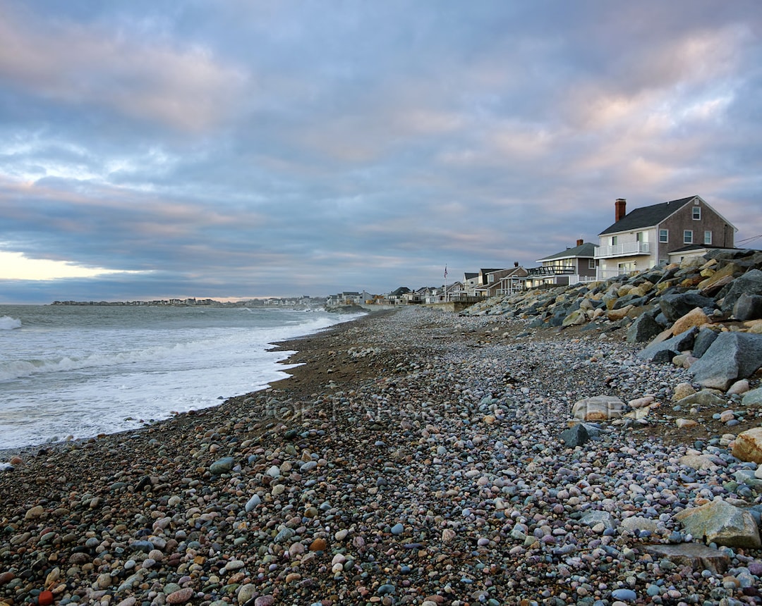 Scituate MA Beach Print, Sand Hills Seascape, Signed Archival Print - Etsy