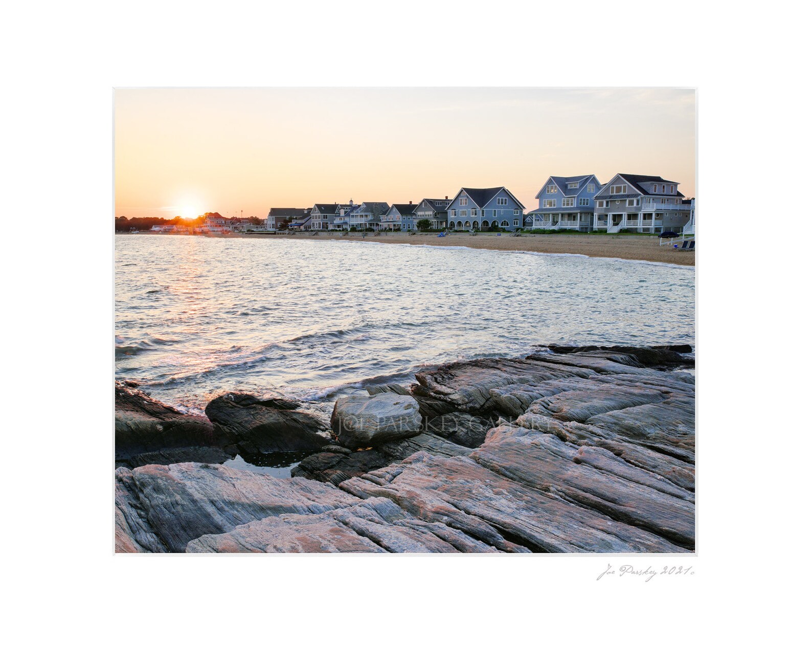 Sunset at West Wharf, Madison, Connecticut, Golden Hour, Beach, Coast ...