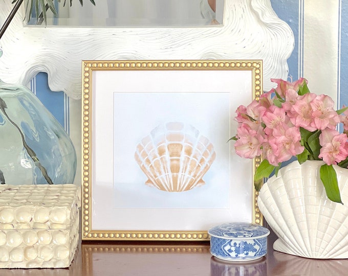 Sea Shell Printable Art Coastal Art Digital Download Grandmillennial - Etsy