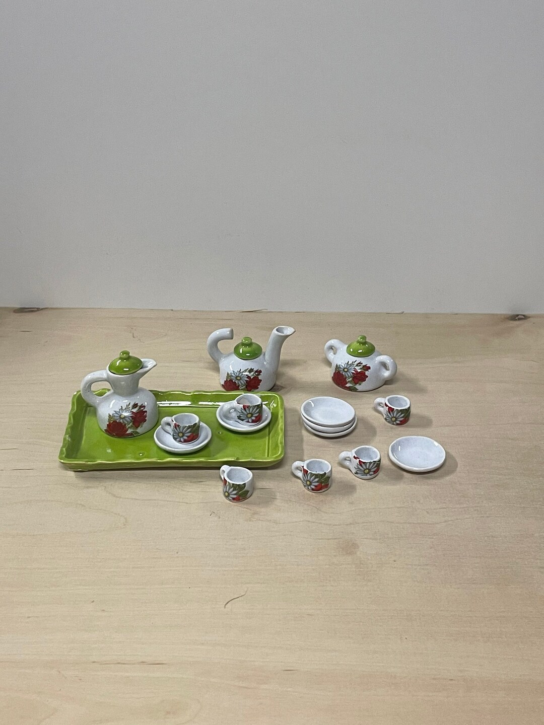 Mexican Made Mini Tea Set- Artisan - Etsy