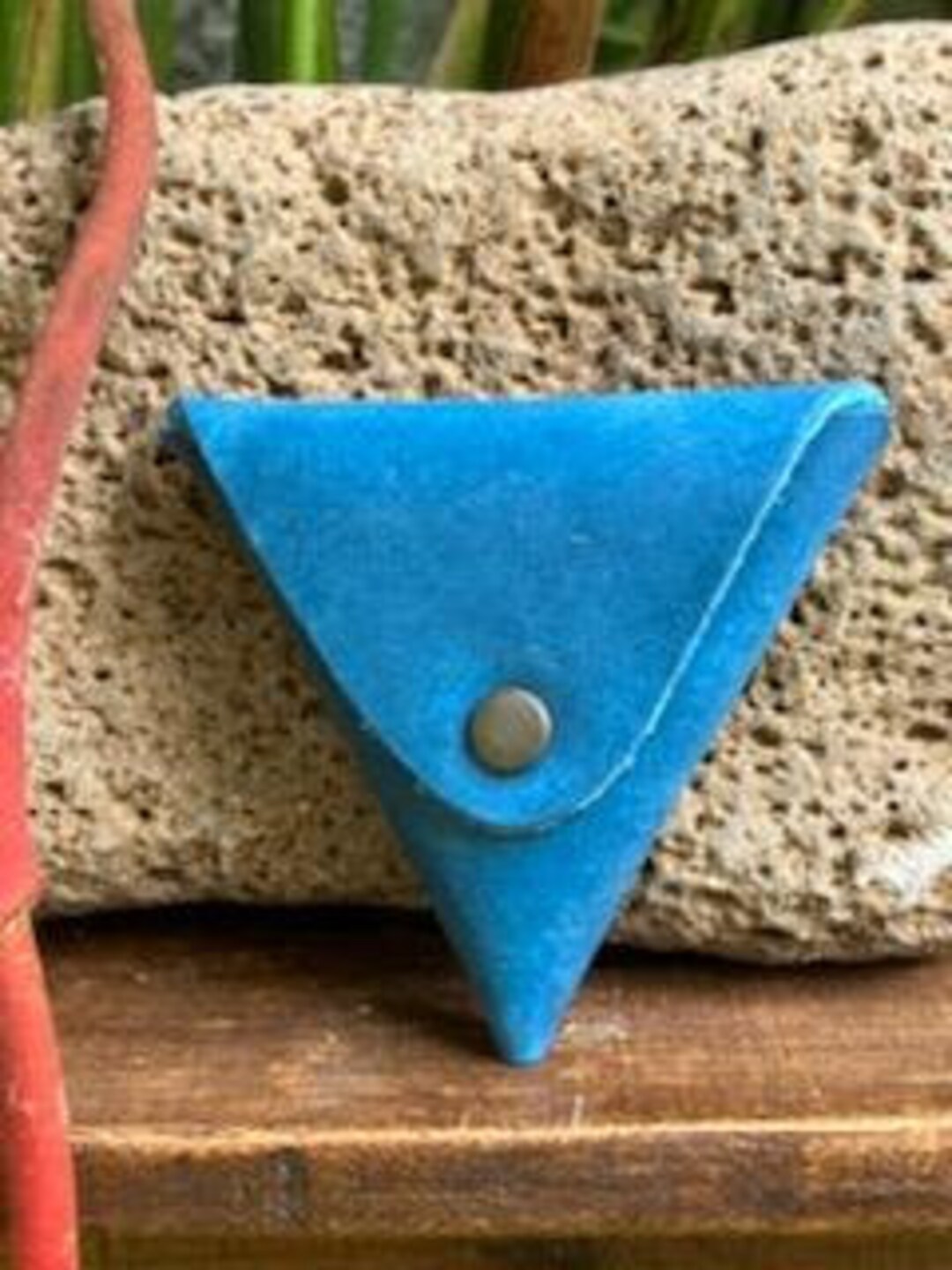 Triangle Trinket Pouch. Hand Made Leather. Multiple Colors - Etsy