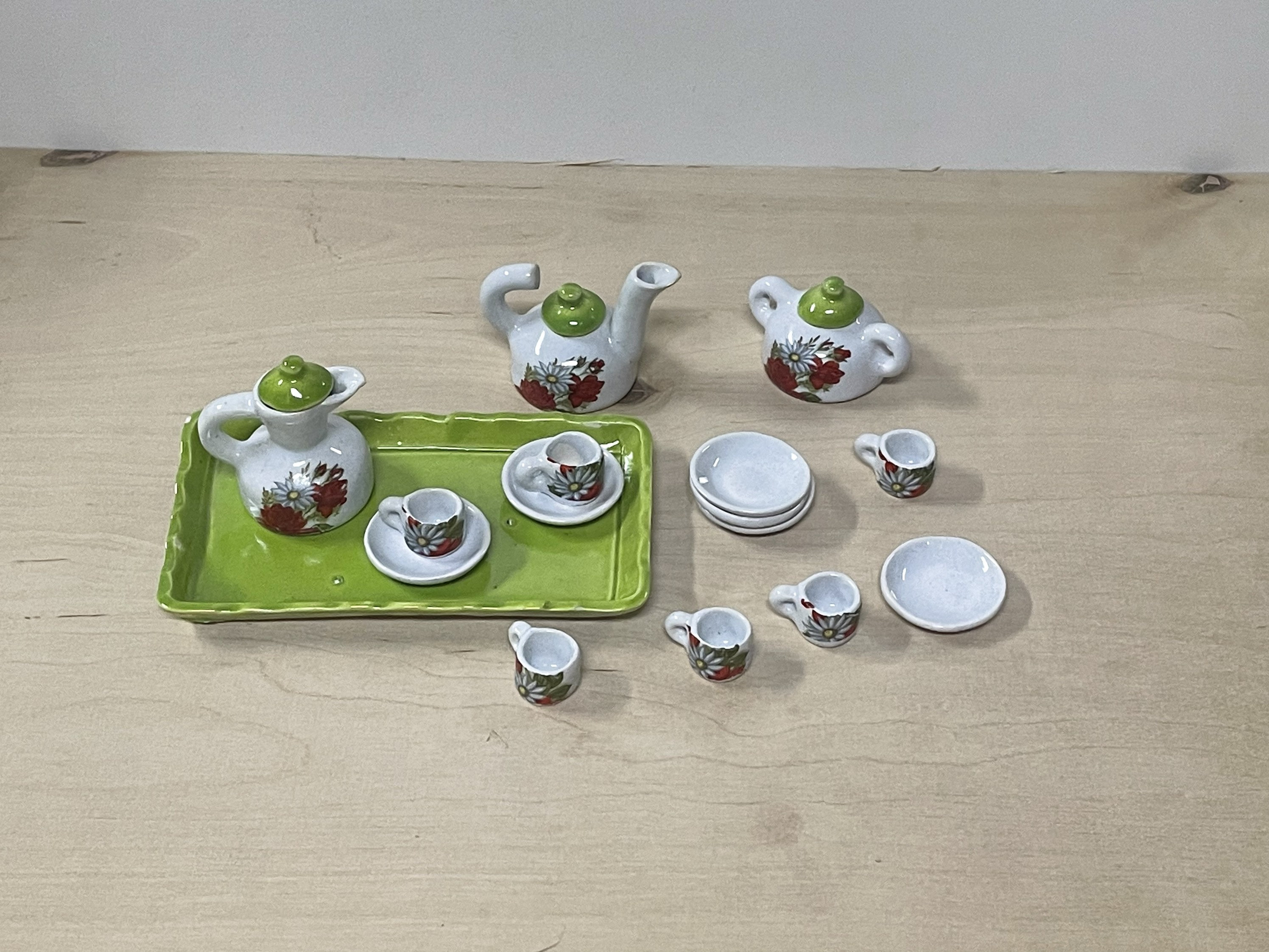 Mexican Made Mini Tea Set Artisan - Etsy