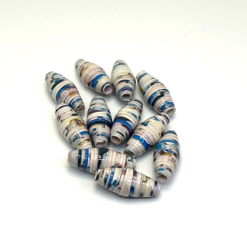 Handmade Paper Beads for Jewelry - Etsy