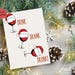 Drink Drank Drunk Christmas Sign Poster | Funny Christmas Alcohol ...