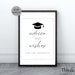 Graduation Sign Printable Sign Printable Grad Party Advice and Wishes ...