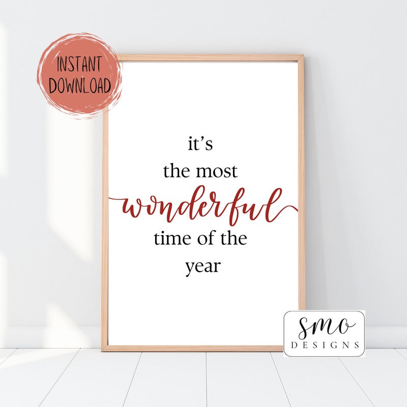 Most Wonderful Time - Etsy