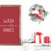 Wash Your Elfin' Hands Printable Christmas Decor | Funny Christmas ...
