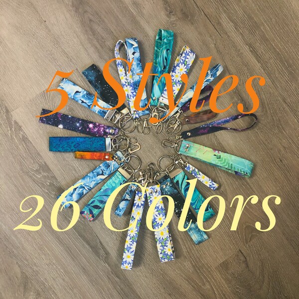 Fabric Keychains - Etsy
